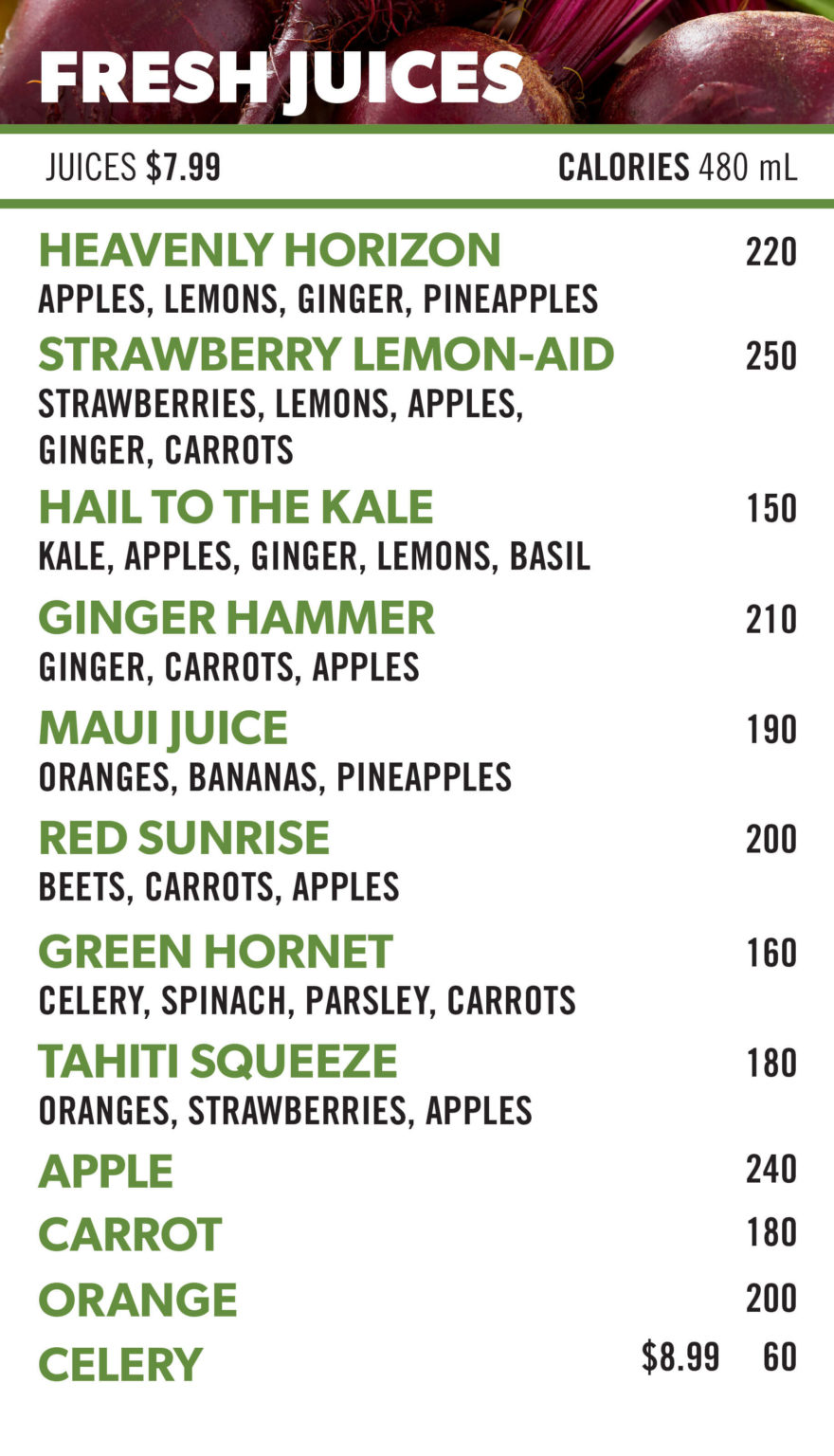 Booster Juice Menu - justforyouiqaluit.ca