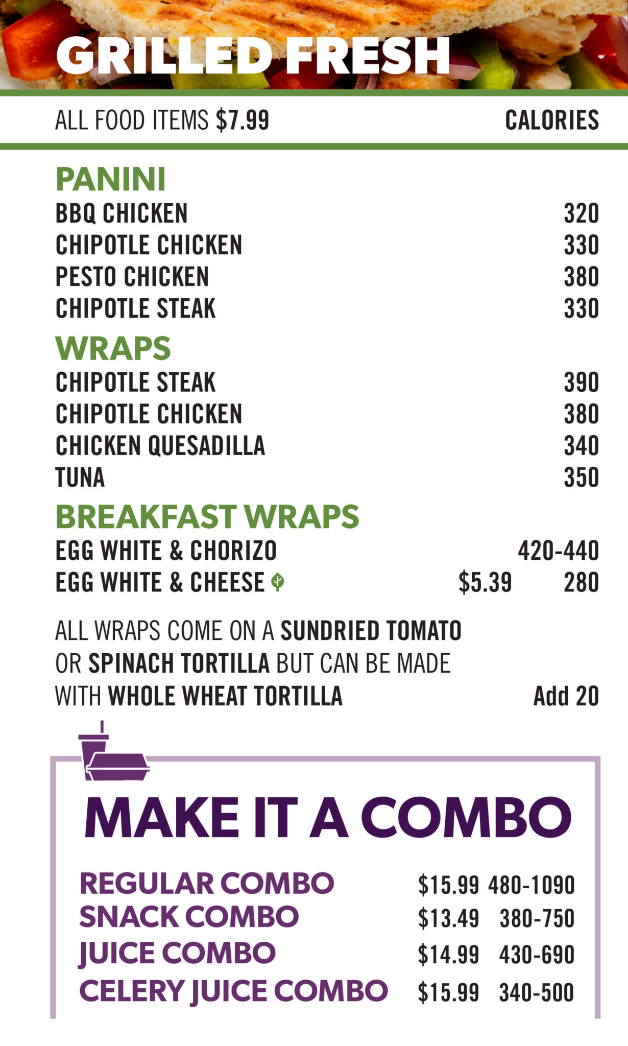 Booster Juice Menu - justforyouiqaluit.ca