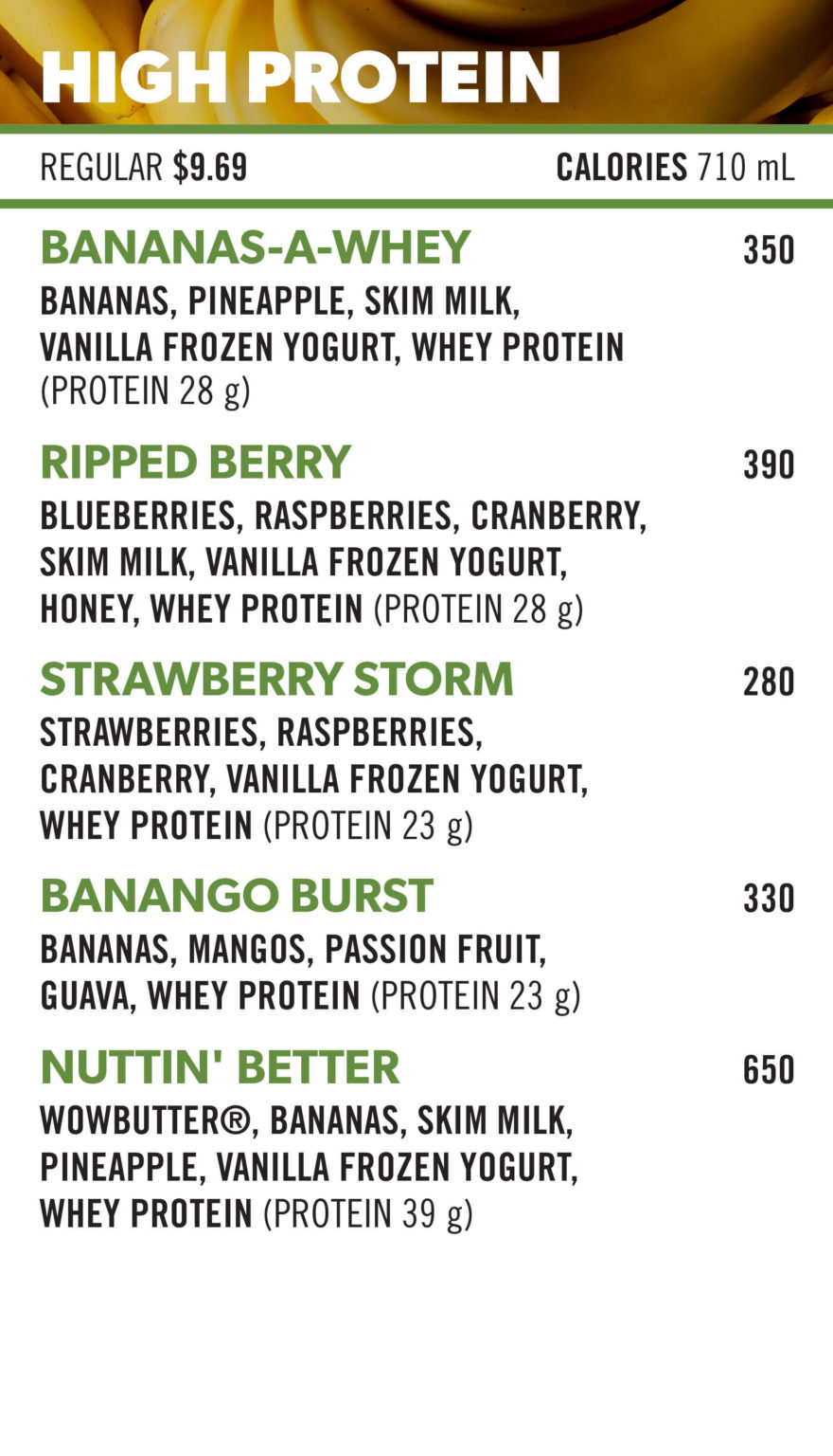 Booster Juice Menu - justforyouiqaluit.ca